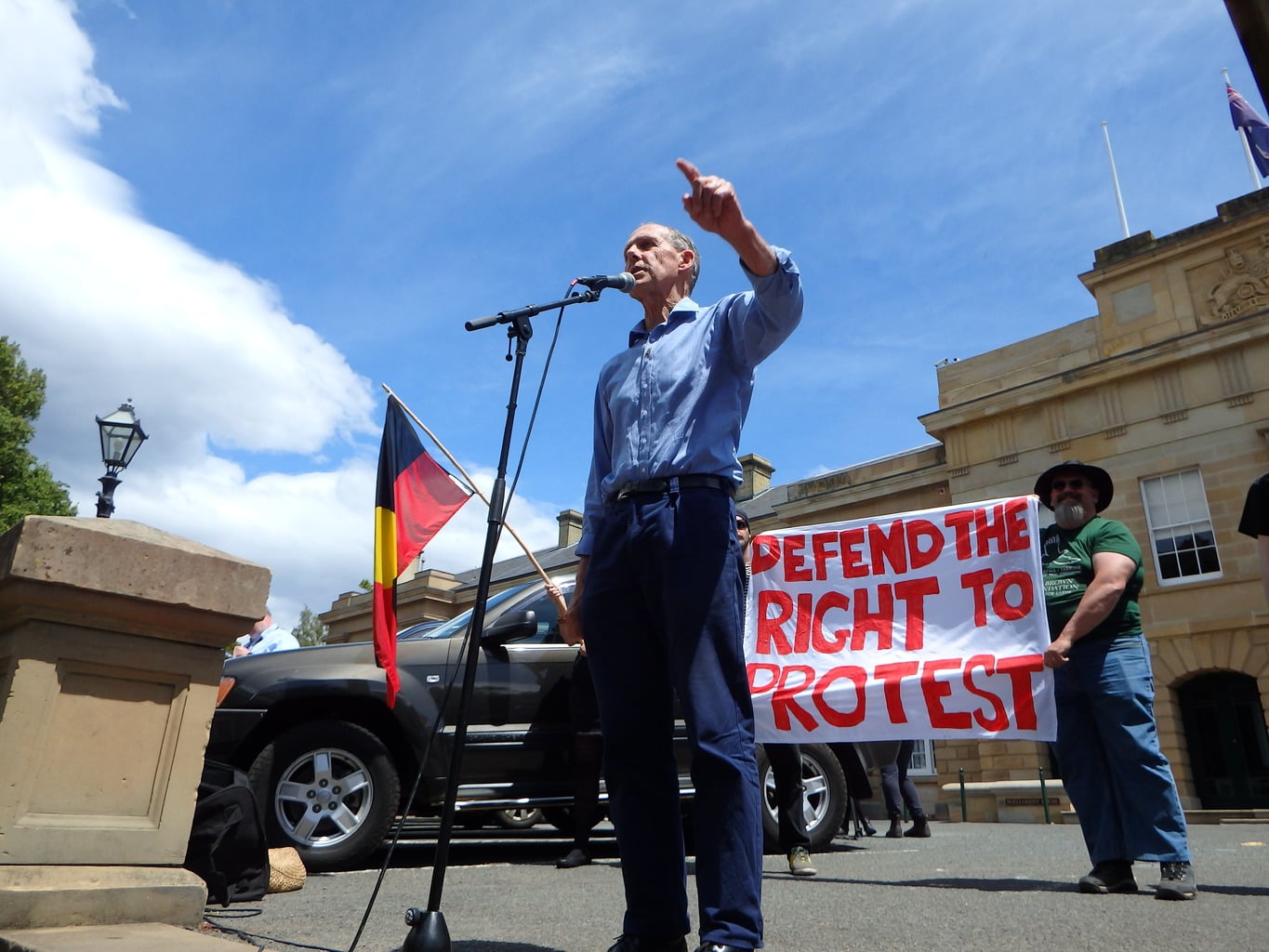 Anti-Protest Laws: Bob Brown's Speech - Tasmanian Times
