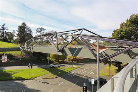 New Rose Garden Bridge Opens In Hobart - Tasmanian Times