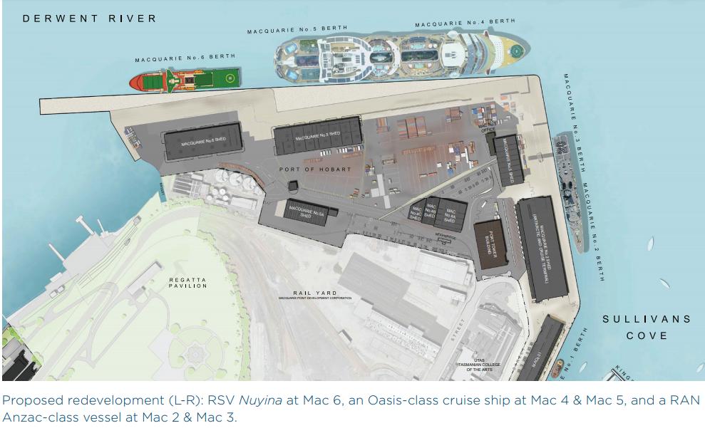 TasPorts' Vision For The Port Of Hobart - Tasmanian Times