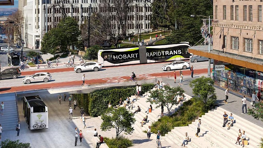 Whatever Happened To Hobart's Underground Bus Mall? - Tasmanian Times