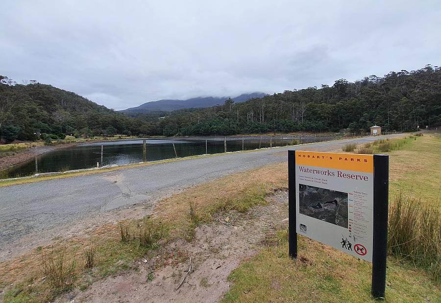 Hobart Upper Reservoir Dam Upgrades Underway - Tasmanian Times