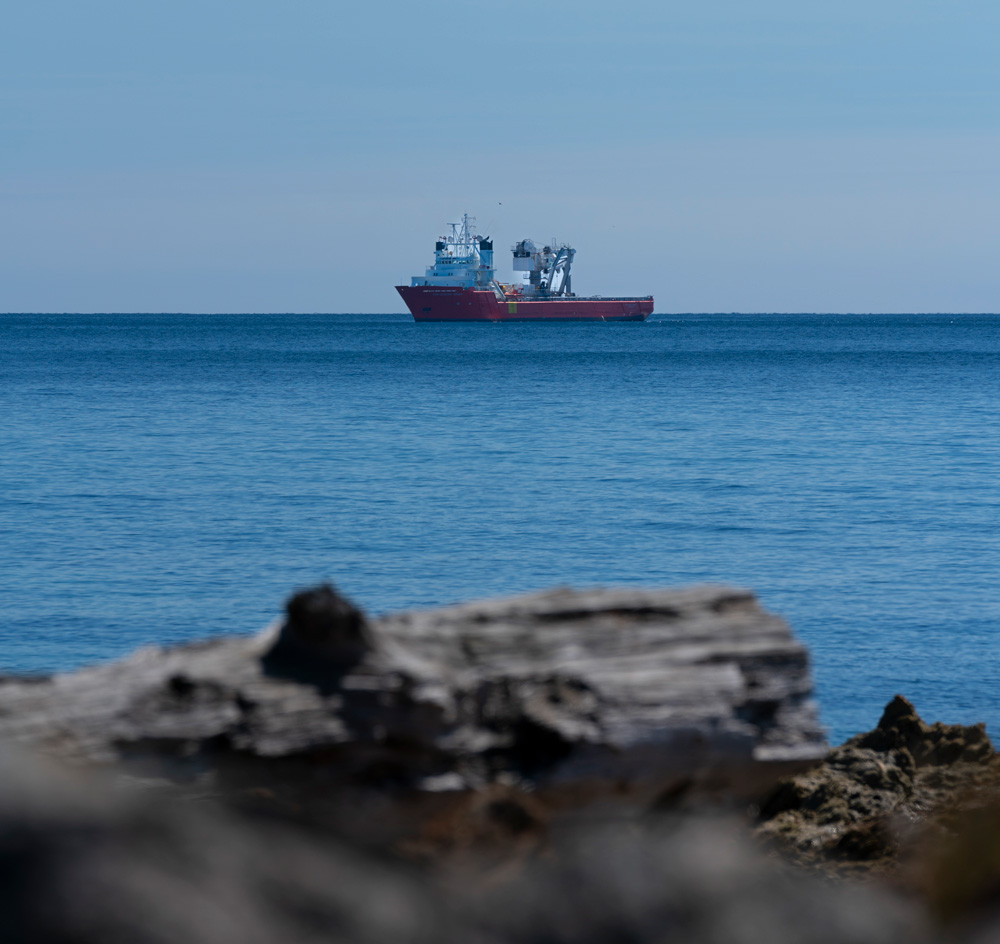 Ship To Survey Marinus Link Route - Tasmanian Times