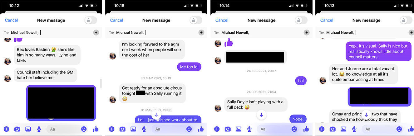 Text Messages Shock Huon Councillors - Tasmanian Times