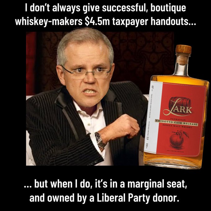 Morrison Presser At George Town; Lark Distillery Announcement ...