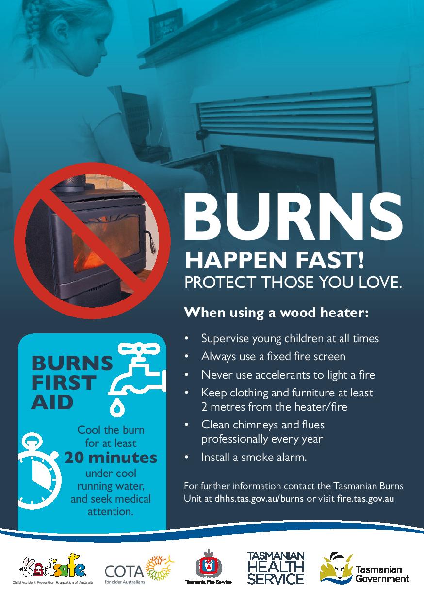 Mitigating The Risk Of Burns This Winter - Tasmanian Times