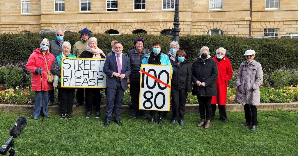 Clarence Lifestyle Village Protest Over Unsafe Junction - Tasmanian Times