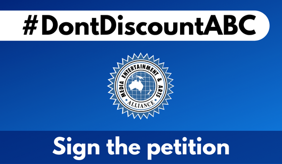 MEAA: Support ABC Staff In Industrial Action - Tasmanian Times