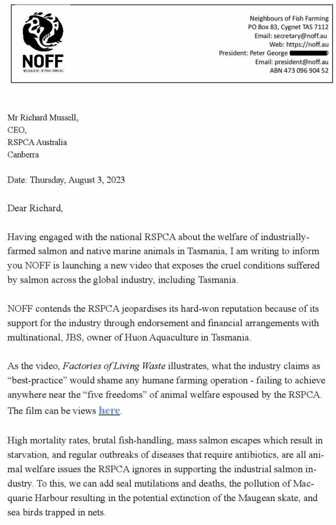 'Factories Of Living Waste' - New Exposé Of Salmon Industry - Tasmanian ...