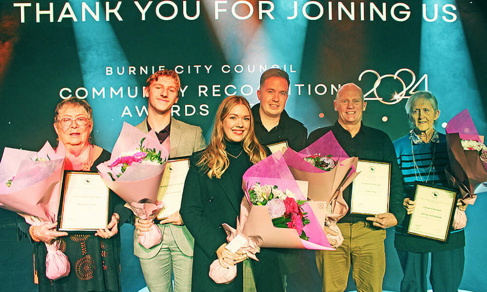 Burnie Community Recognition Award Winners - Tasmanian Times