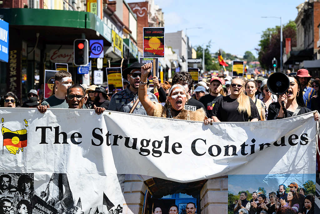 Invasion Day Photo Essay By Philip Bohle - Tasmanian Times