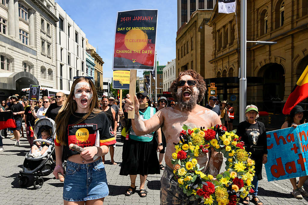 Invasion Day Photo Essay By Philip Bohle - Tasmanian Times