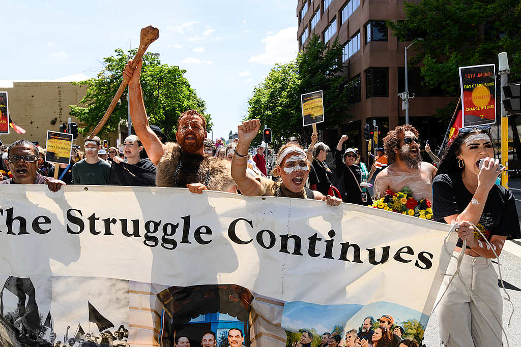 Invasion Day Photo Essay By Philip Bohle - Tasmanian Times