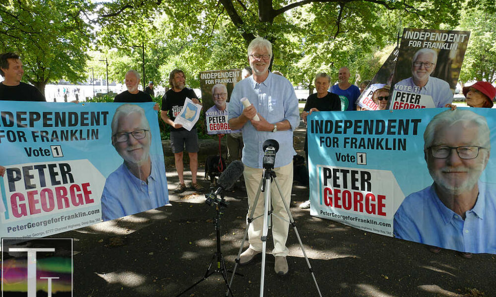 Climate 200 Backs Peter George Campaign With $30K - Tasmanian Times
