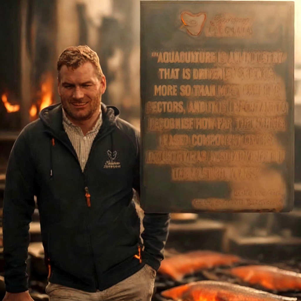 Luke Martin Flees Rotting Salmon Crisis - Tasmanian Times